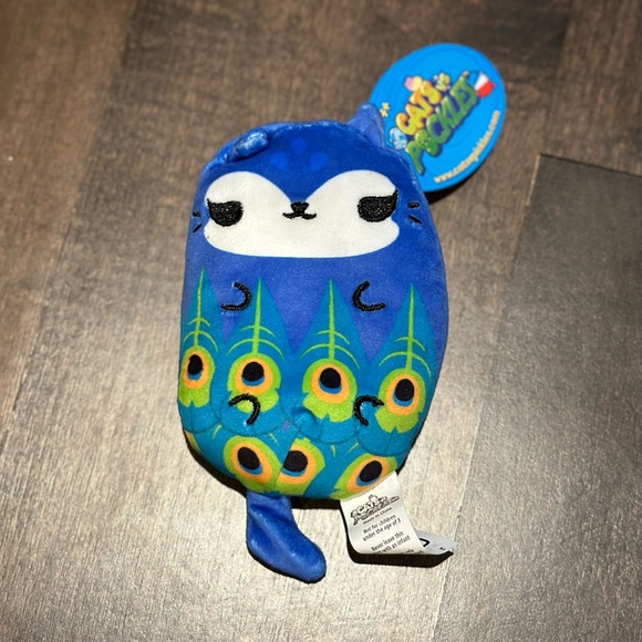 Toys | Cats Vs Pickles Pea Cat 289 Gold Wave Peacock Cat | Poshmark